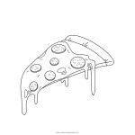 25 Free Pizza Coloring Pages for Kids and Adults - Blitsy