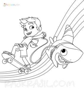 25 Free Shark Coloring Pages for Kids and Adults