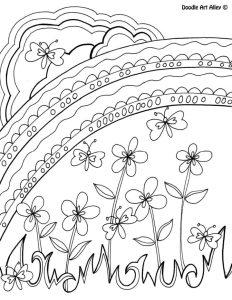 25 Free Spring Coloring Pages for Kids and Adults