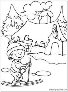 25 Free Winter Coloring Pages for Kids and Adults