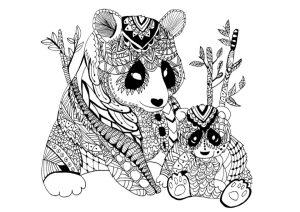 25 Free Panda Coloring Pages for Kids and Adults