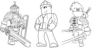 25 Free Roblox Coloring Pages for Kids and Adults