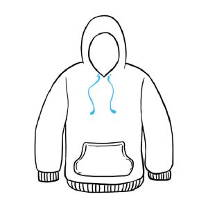 25 Easy Hoodie Drawing Ideas - How to Draw a Hoodie