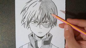25 Easy Todoroki Drawing Ideas - How to Draw Todoroki