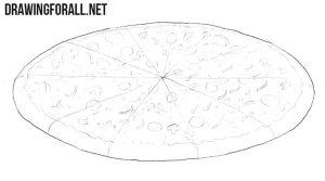 20 Easy Pizza Drawing Ideas - How to Draw a Pizza