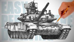 25 Easy Tank Drawing Ideas - How to Draw a Tank