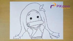 20 Easy Nezuko Drawing Ideas - How to Draw Nezuko
