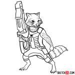 25 Easy Raccoon Drawing Ideas - How to Draw a Raccoon