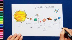 20 Easy Solar System Drawing Ideas - How to Draw