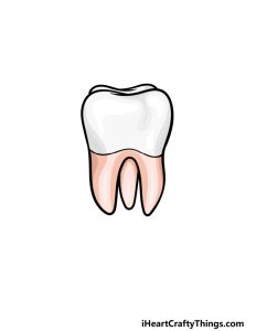 20 Easy Tooth Drawing Ideas - How to Draw a Tooth