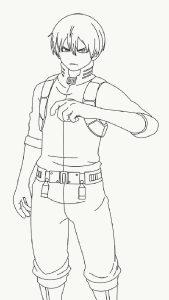 25 Easy Todoroki Drawing Ideas - How to Draw Todoroki