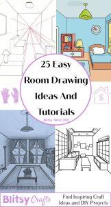 25 Easy Room Drawing Ideas - How to Draw a Room