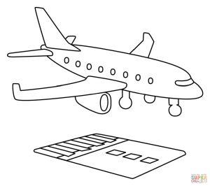 25 Free Airplane Coloring Pages for Kids and Adults