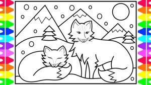 25 Easy Arctic Fox Drawing Ideas - How to Draw