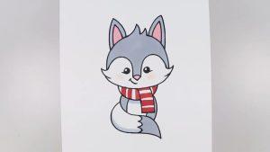 25 Easy Arctic Fox Drawing Ideas - How to Draw