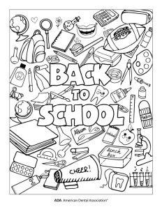 25 Free Back to School Coloring Pages for Kids and Adults
