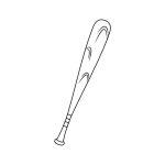 25 Easy Baseball Bat Drawing Ideas - How to Draw