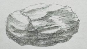 25 Easy Rocks Drawing Ideas - How to Draw Rocks