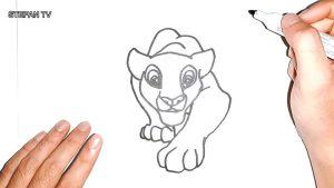 25 Easy Simba Drawing Ideas - How to Draw Simba