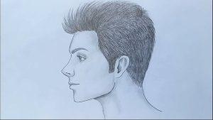 25 Easy Male Face Drawing Ideas - How to Draw