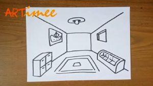 25 Easy Room Drawing Ideas - How to Draw a Room