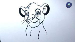 25 Easy Simba Drawing Ideas - How to Draw Simba
