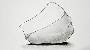 25 Easy Rocks Drawing Ideas - How to Draw Rocks