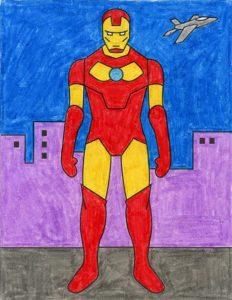 25 Easy Iron Man Drawing Ideas - How to Draw Iron Man