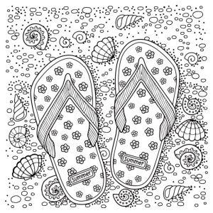 25 Free Summer Coloring Pages for Kids and Adults