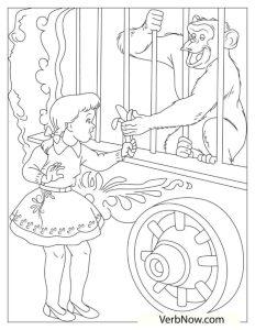 25 Free Monkey Coloring Pages for Kids and Adults