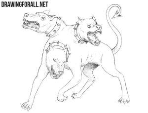 20 Easy Cerberus Drawing Ideas - How To Draw Cerberus