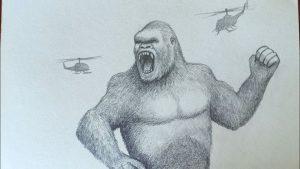 25 Easy King Kong Drawing Ideas - How to Draw