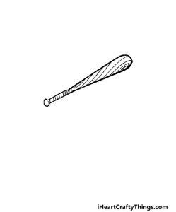 25 Easy Baseball Bat Drawing Ideas - How to Draw