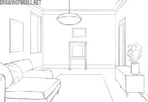 25 Easy Room Drawing Ideas - How to Draw a Room