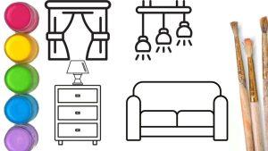 25 Easy Room Drawing Ideas - How to Draw a Room