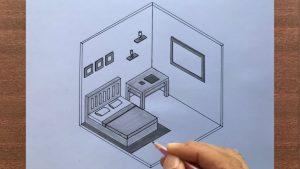 25 Easy Room Drawing Ideas - How to Draw a Room