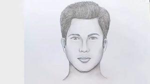 25 Easy Male Face Drawing Ideas - How to Draw