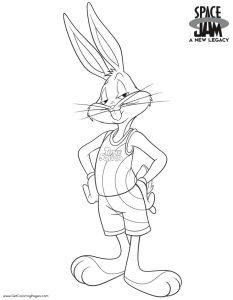 20 Free Space Jam Coloring Pages for Kids and Adults