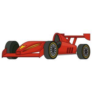 25 Easy Race Car Drawing Ideas - Draw a Race Car