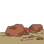 25 Easy Rocks Drawing Ideas - How to Draw Rocks