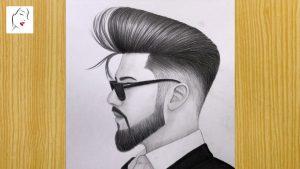 25 Easy Male Face Drawing Ideas - How to Draw