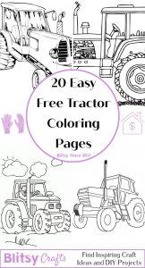 20 Free Tractor Coloring Pages for Kids and Adults - Blitsy