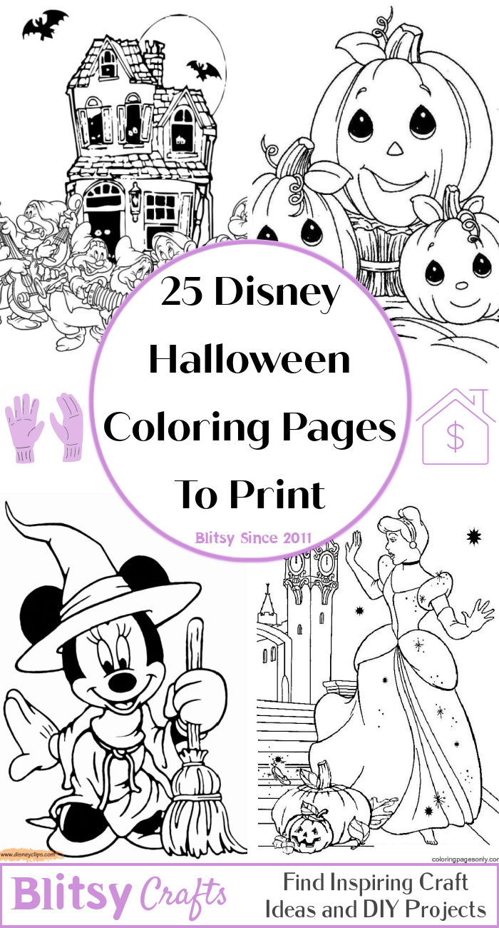 Disney Princess Halloween Coloring Pages Disney Princess Halloween Coloring Pages
