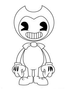 20 Free Bendy Coloring Pages for Kids and Adults