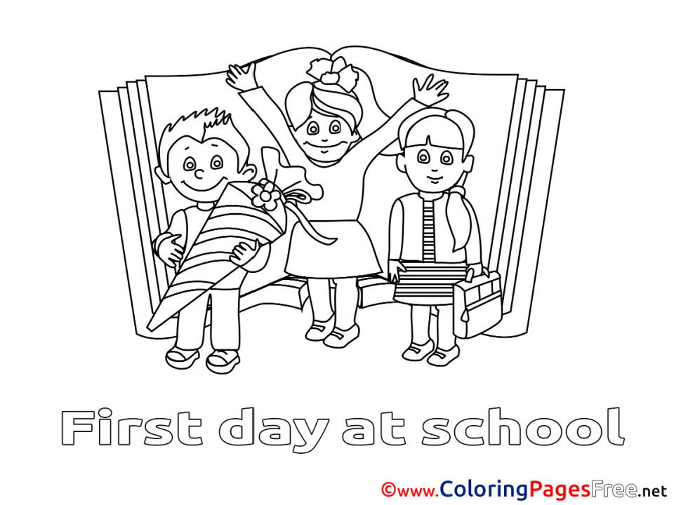 20 Free First Day Of School Coloring Pages For Kids 20 Free First Day Of School Coloring Pages For Kids