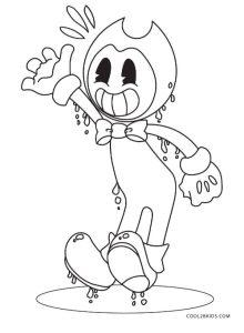 20 Free Bendy Coloring Pages for Kids and Adults