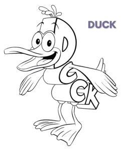 25 Free Duck Coloring Pages for Kids and Adults