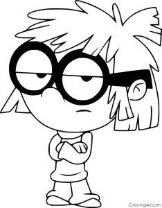 15 Free Loud House Coloring Pages for Kids and Adults