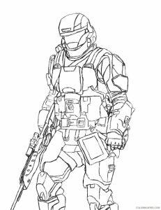 20 Free Halo Coloring Pages for Kids and Adults