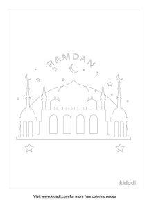 15 Free Ramadan Coloring Pages for Kids - Blitsy